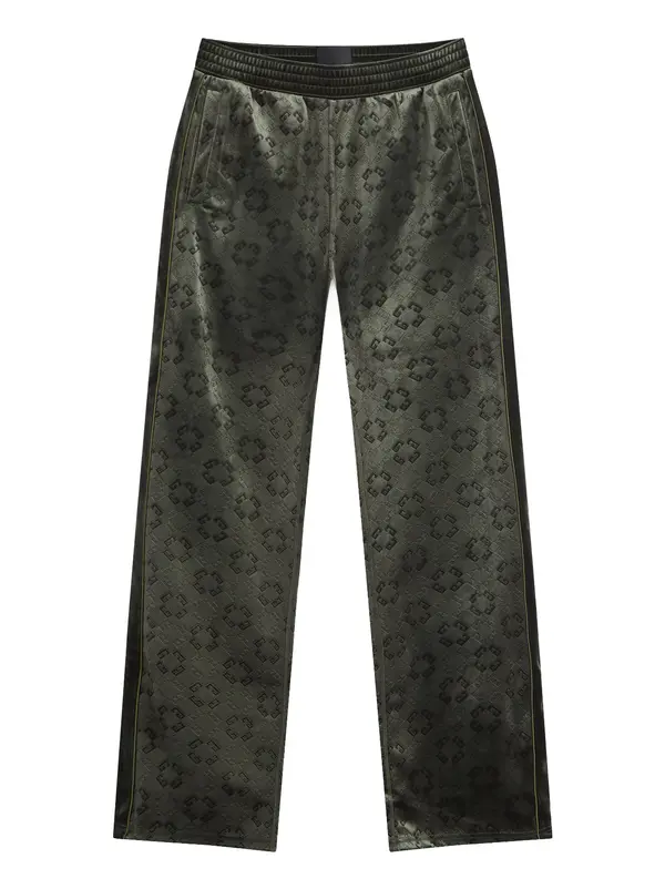 Givenchy Straight Leg Formal Joggers - Green