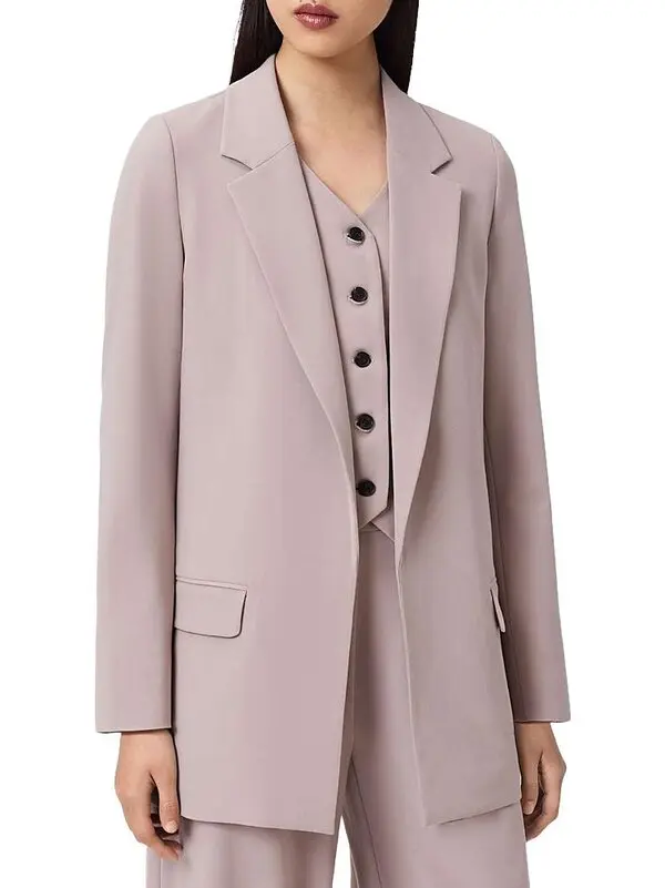 ALLSAINTS Aleida Tri Blazer - Lilac Purple