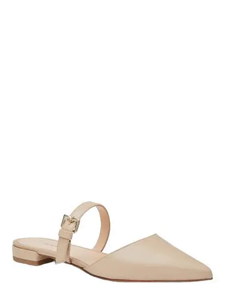 Bruno Magli Pasha Leather Mules - Sand