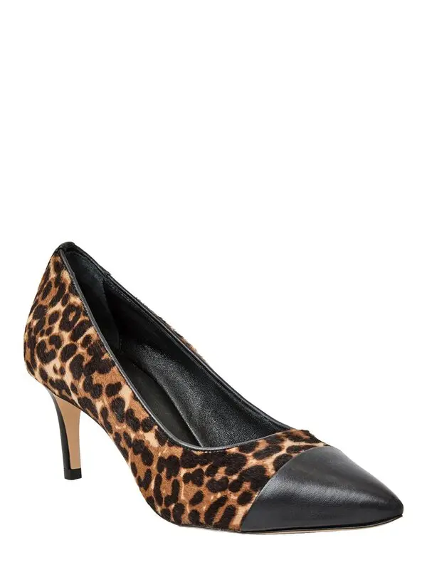 Bruno Magli Tara Pointed Toe Pump - Leopard Haircalf