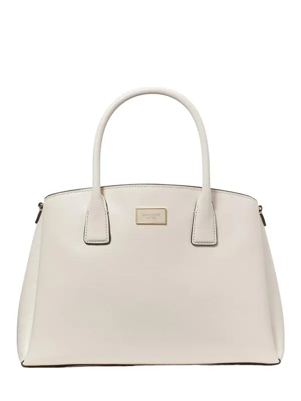 Kate Spade New York Serena Leather Satchel - Parchment.