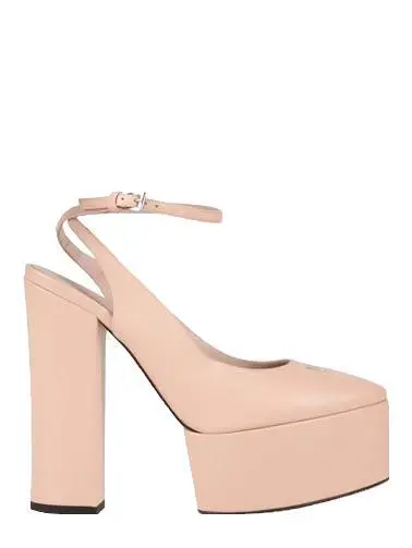N°21 Pumps With Buckle-fastening Ankle Strap - Pink