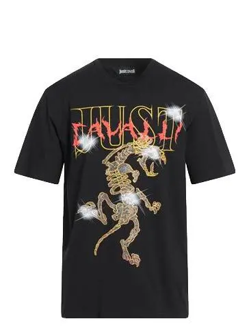 Just Cavalli T-shirt Size Cotton - Black