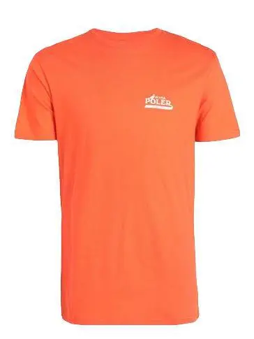 POLER Nyc Camp T-shirt T-shirt Size Cotton - Orange