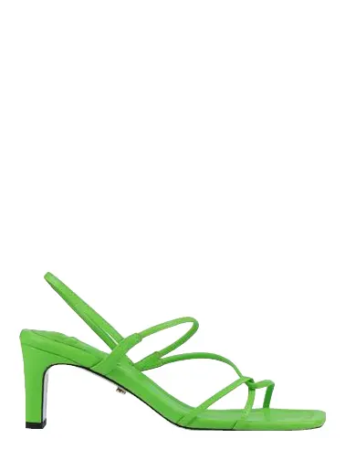 Sandro Ankle Strap Sandals - Green