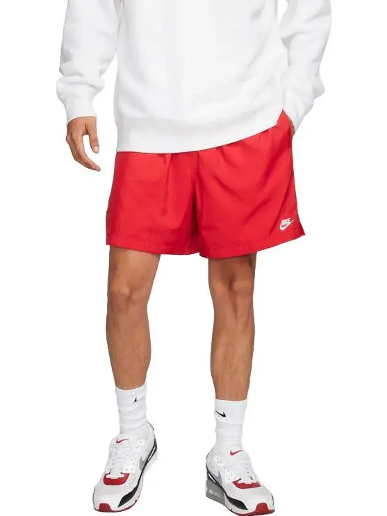 Nike Club Woven Flow Shorts - 657 Unvred/white
