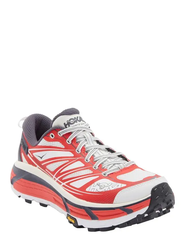 Hoka Mafate Speed 2 Sneakers - Cerise/white