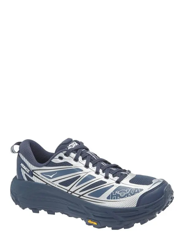Hoka Mafate Speed 2 Sneakers - Varsity Navy/silver