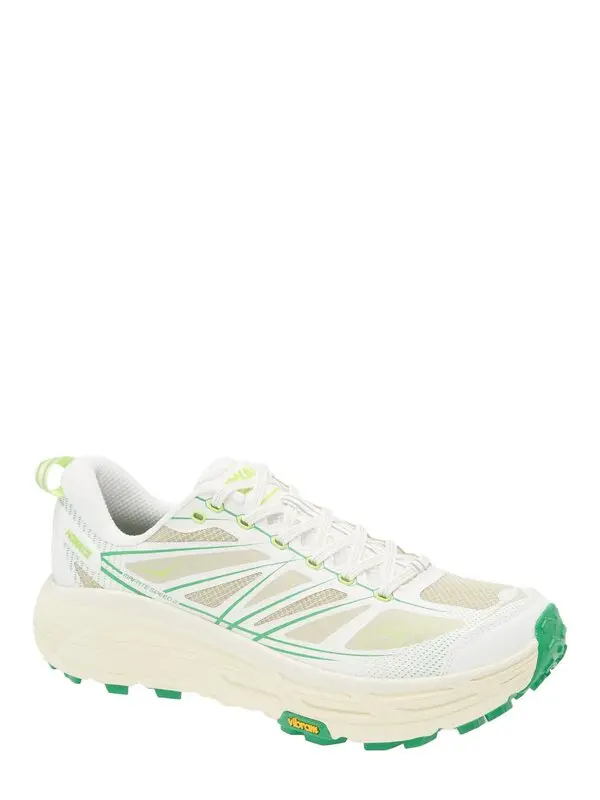 Hoka Mafate Speed 2 Sneakers - White/fresh Cut Grass