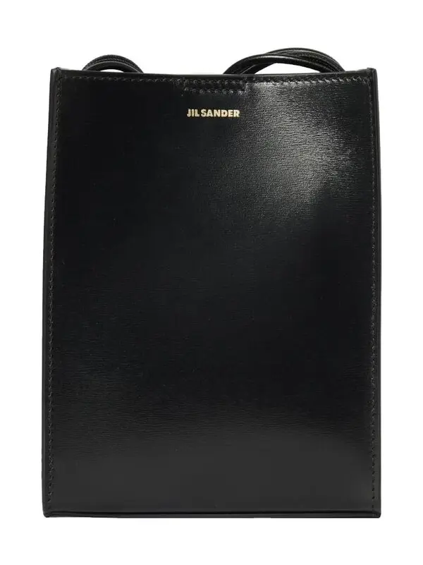 JIL SANDER Braided Strap Mini Bag - Black
