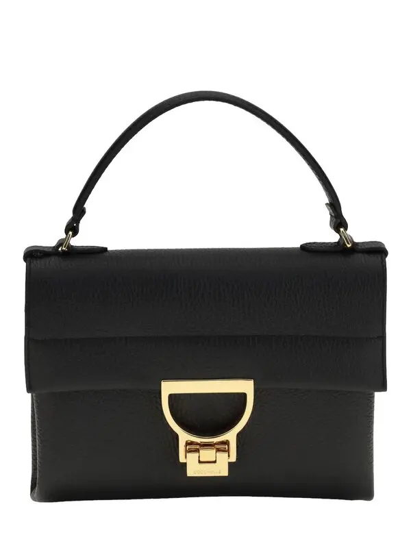 COCCINELLE Mini Bag With Tone Clasp - Black