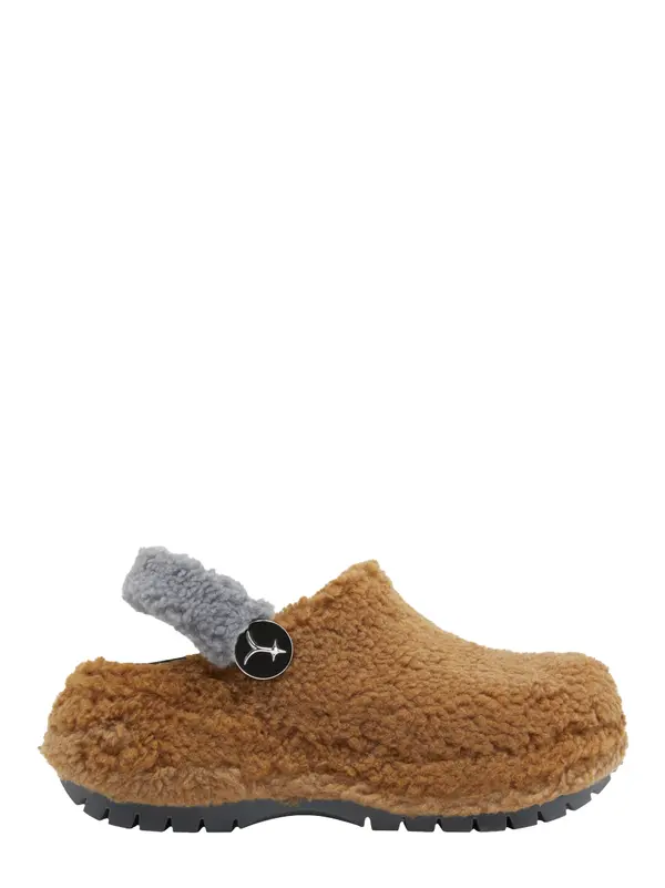 CROCS Lil Nas X X Mega Crush Clog Sherpa - Brown