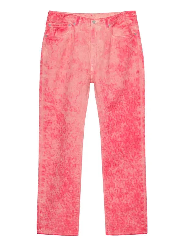 LEVI'S X Stussy Dyed Jacquard Jean - Pink