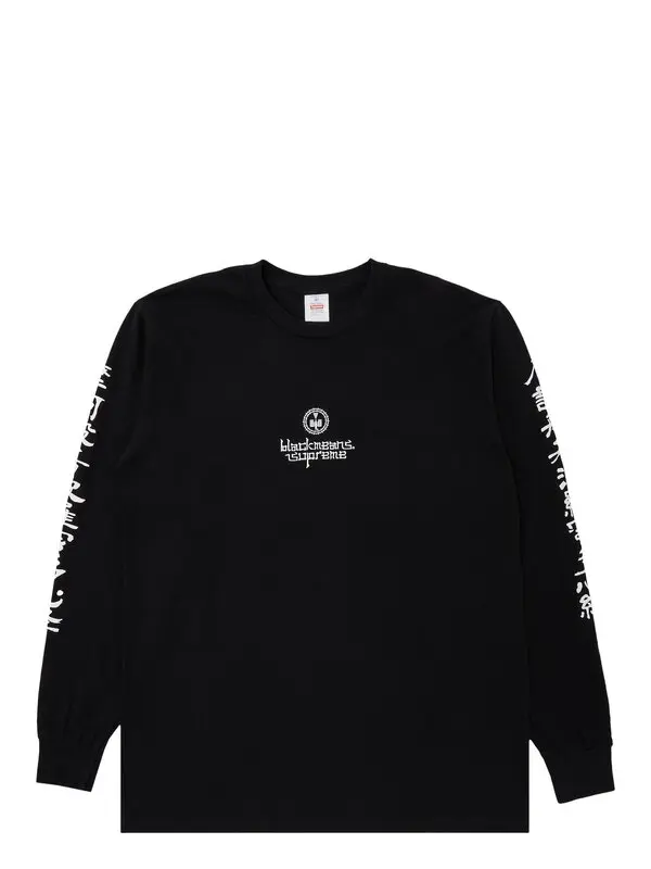 Supreme X Blackmeans Long-sleeve Tee - Black