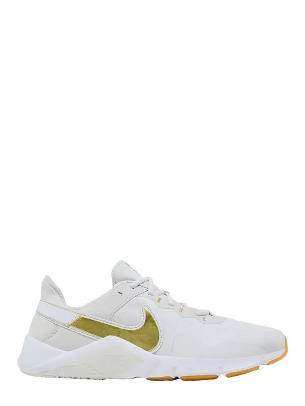 Nike Legend Essential 2 Platinum Tint Metallic Gold Star - White