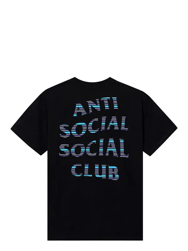 ANTI SOCIAL SOCIAL CLUB X Fragment Design Logo Tee /blue - Black