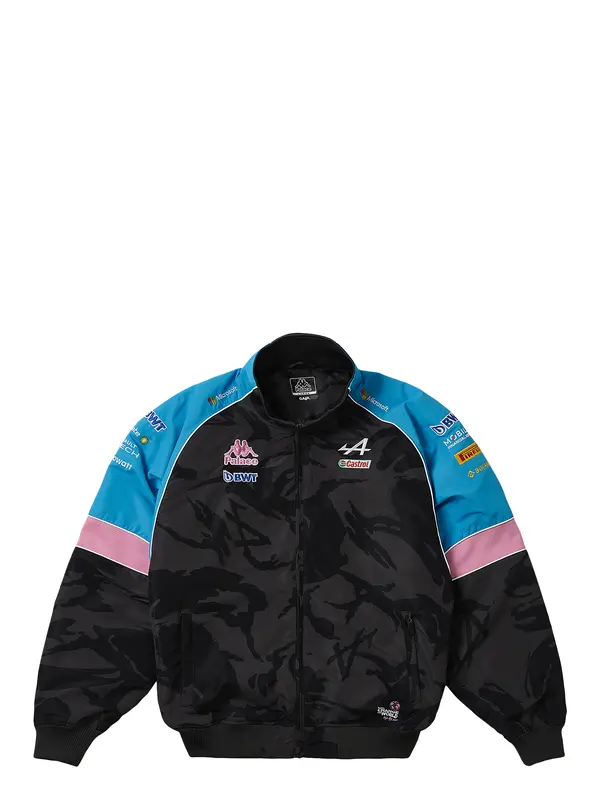 PALACE X Kappa Alpine Tracksuit Top - Black