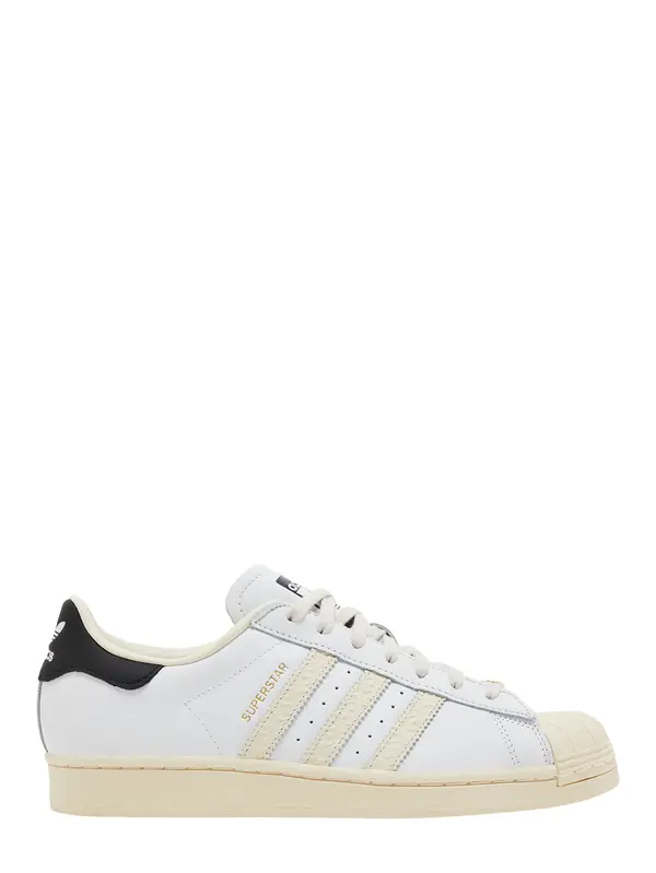Adidas Superstar Debossed Stripes - White