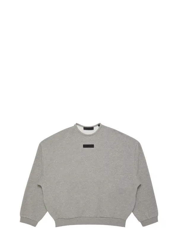 Fear Of God Crewneck 'dark Heather Oatmeal - Grey