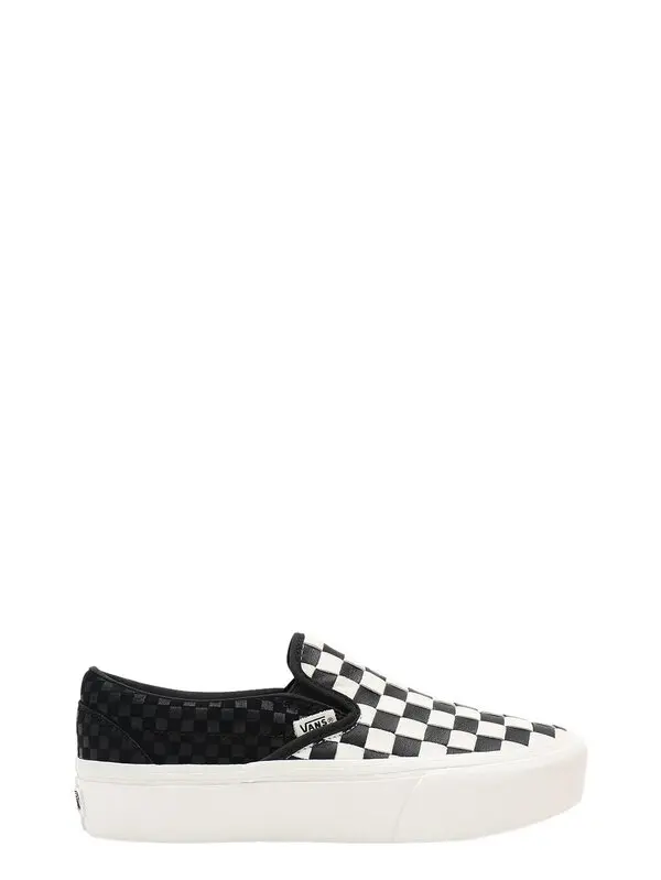 VANS Classic Slip-on Platform Woven - White