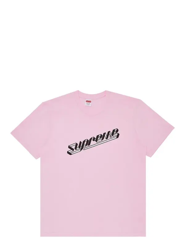 Supreme Banner Tee 'light - Pink
