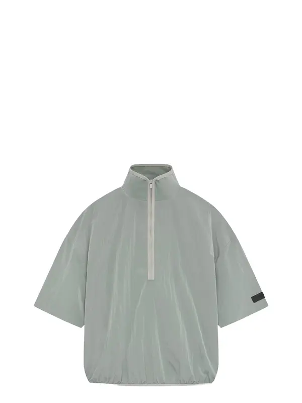 Fear Of God Half Zip Mockneck Shirt - Grey