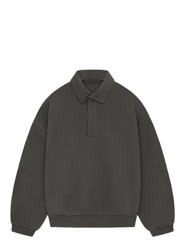 Fear Of God Long-sleeve Polo - Black