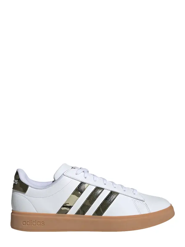 Adidas Grand Court 2.0 Camo Gum - White