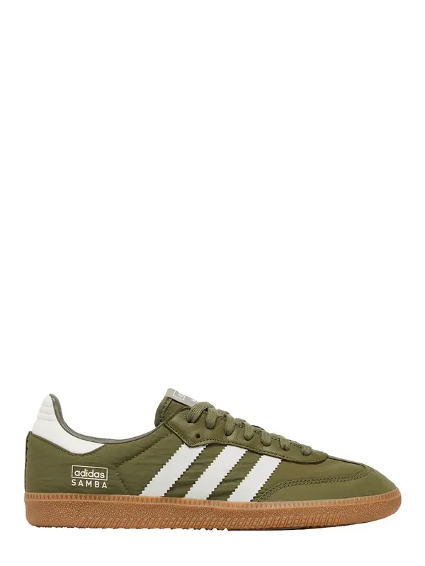 Adidas Samba Og Reflective Nylon Pack Sneakers - Green