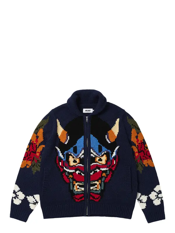 PALACE Demon Cowichan Knit - Blue