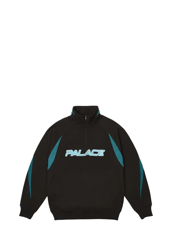 PALACE Isn't It 1/4 Zip - Black