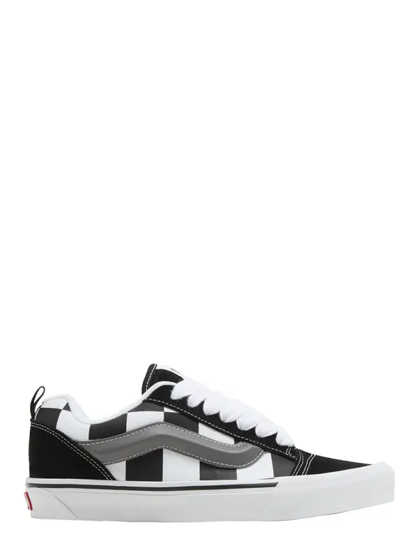 VANS Knu-skool Mega Check Sneakers - Black