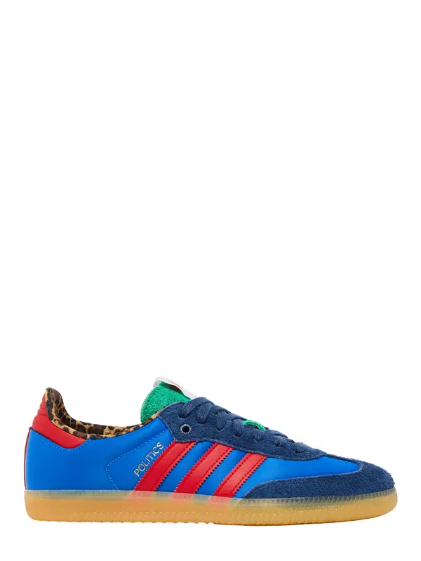 Adidas Sneaker Politics X Samba Consortium Cup - Blue