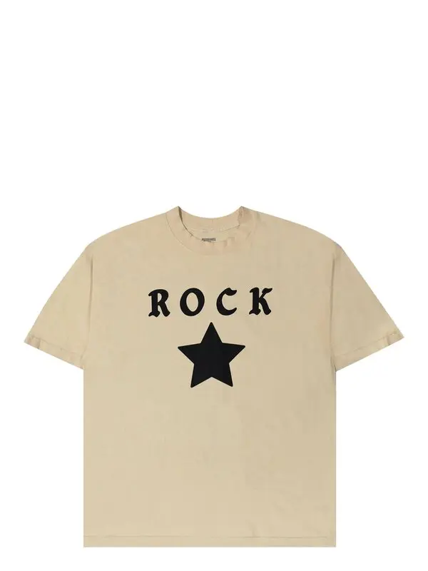 PLEASURES Rockstar T-shirt - Tan
