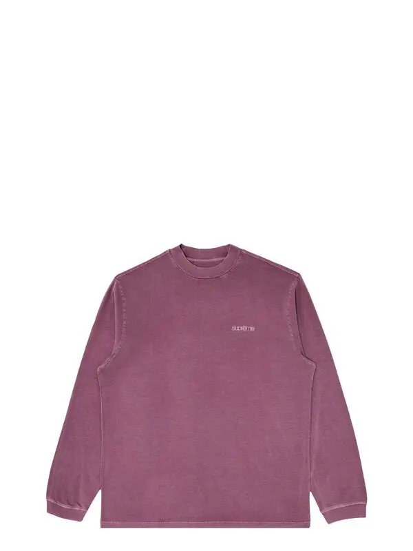 Supreme Mock Neck Top - Purple