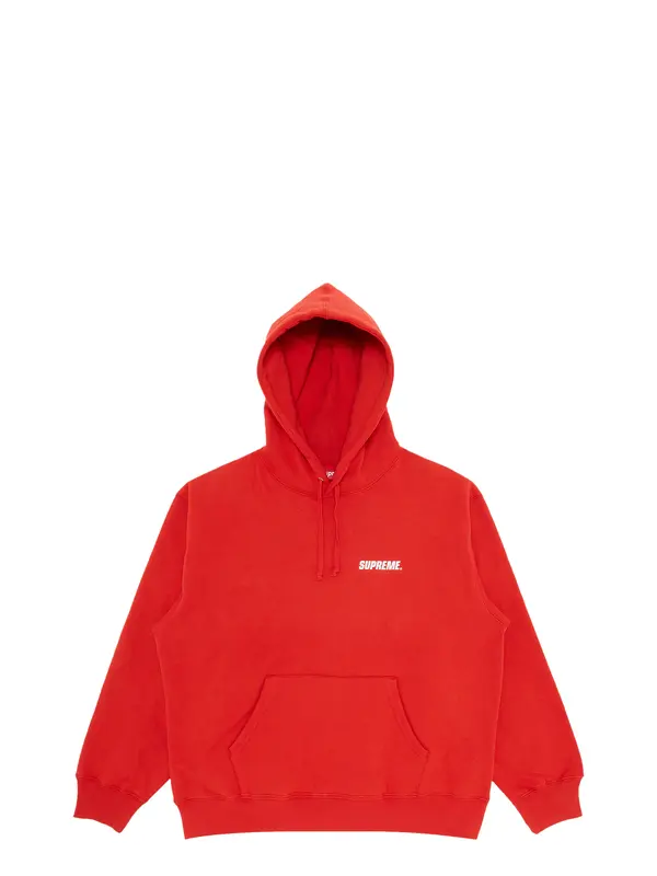 Supreme Crown Hooded Sweatshirt - Red