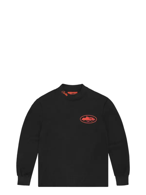 CORTEIZ Alcatraz Waffle Long-sleeve - Black