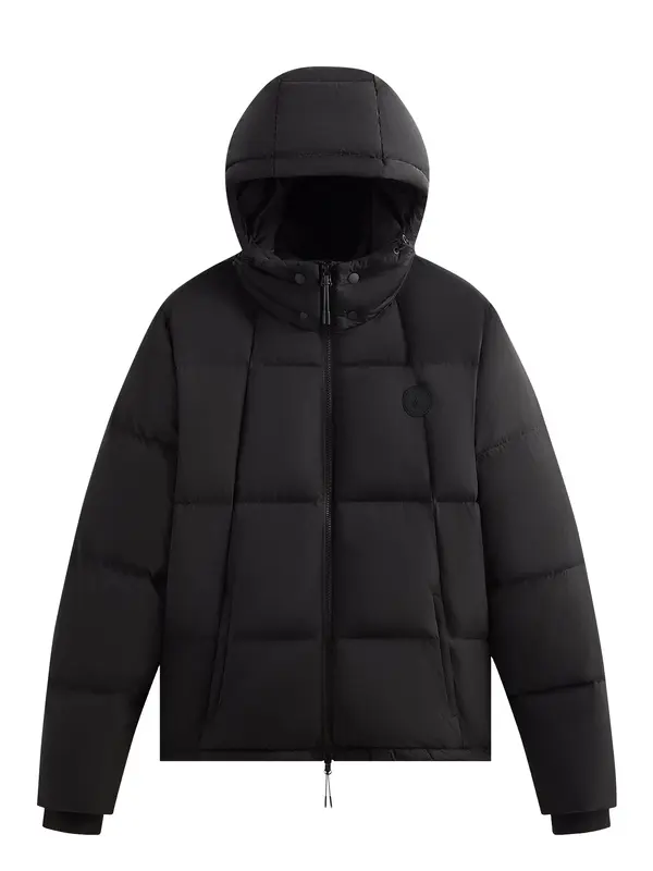 Kith Wrinkle Nylon Midi Puffer - Black