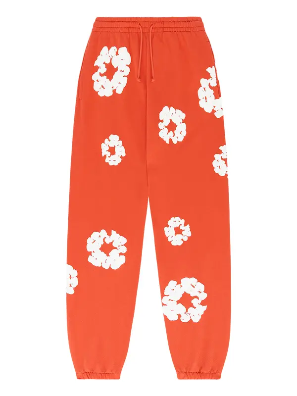 DENIM TEARS The Cotton Wreath Sweatpants - Orange