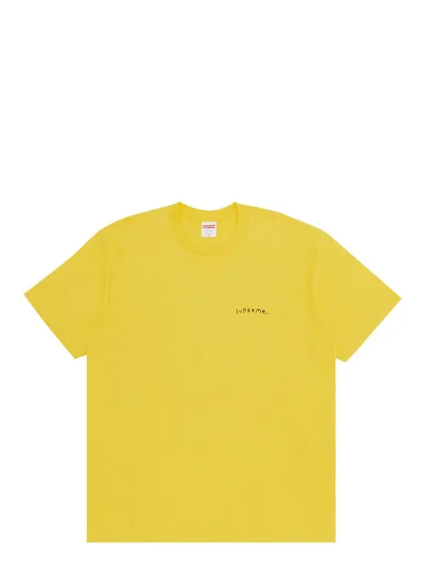 Supreme Ying Yang Tee - Yellow