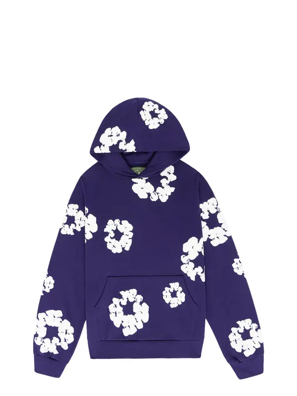 DENIM TEARS The Cotton Wreath Sweatshirt - Purple