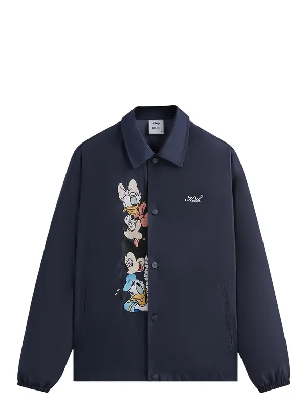 Kith For Mickey & Friends Nylon Coaches Jacket - Blue