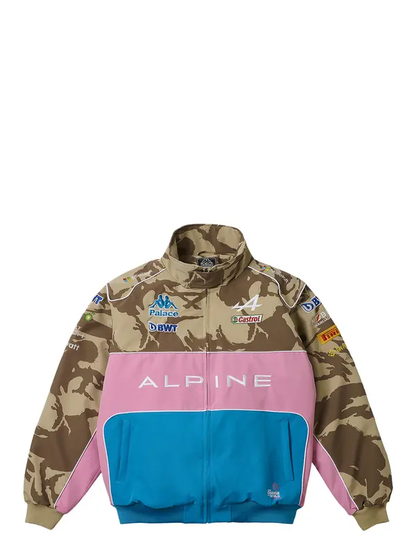 PALACE X Kappa Alpine Pit Jacket - Tan