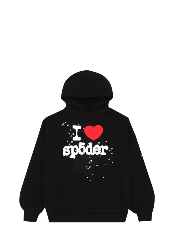 SP5DER Souvenir Hoodie - Black