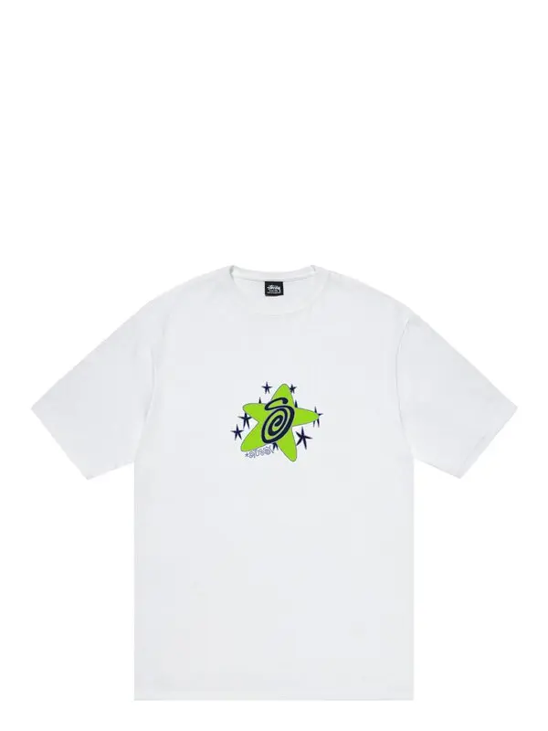 StÜssy Galaxy T-shirt - White
