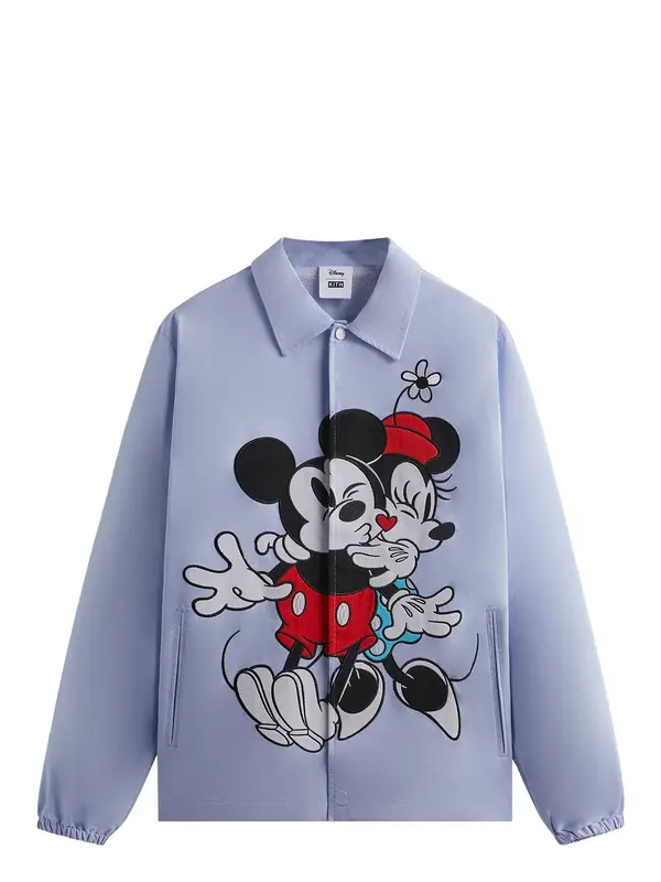 Kith For Mickey & Friends Oxford Coaches Jacket - Blue