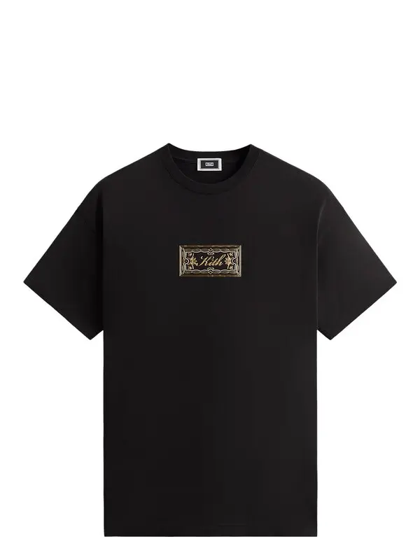 Kith Ornamental Script Tee - Black