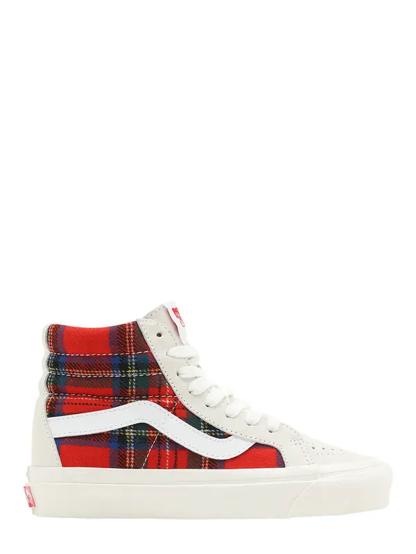 VANS Pendleton X Sk8-hi 38 Dx Anaheim Factory Royal Stewart Tartan - Red