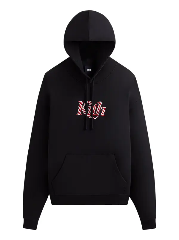 Kith Candy Cane Williams Iii Hoodie - Black