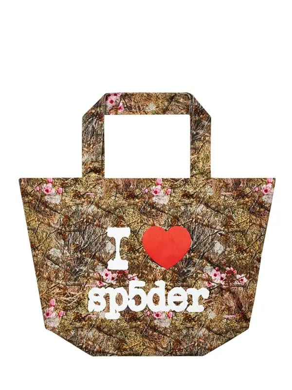 SP5DER Souvenir Xl Tote Bag 'real Tree - Multicolor